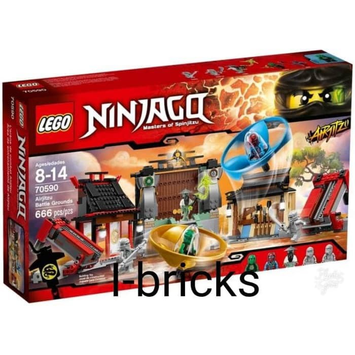 Jual lego 70590 ninjago airjitsu battle ground | Shopee Indonesia