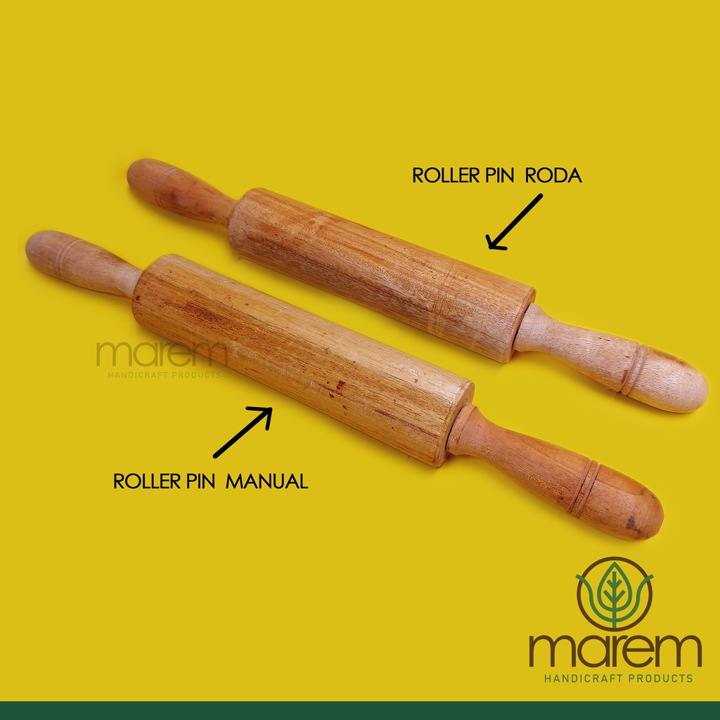 Jual ROLLER PIN KAYU MAHONI | PENGGILAS ADONAN | ROLLIING PIN ADONAN ...