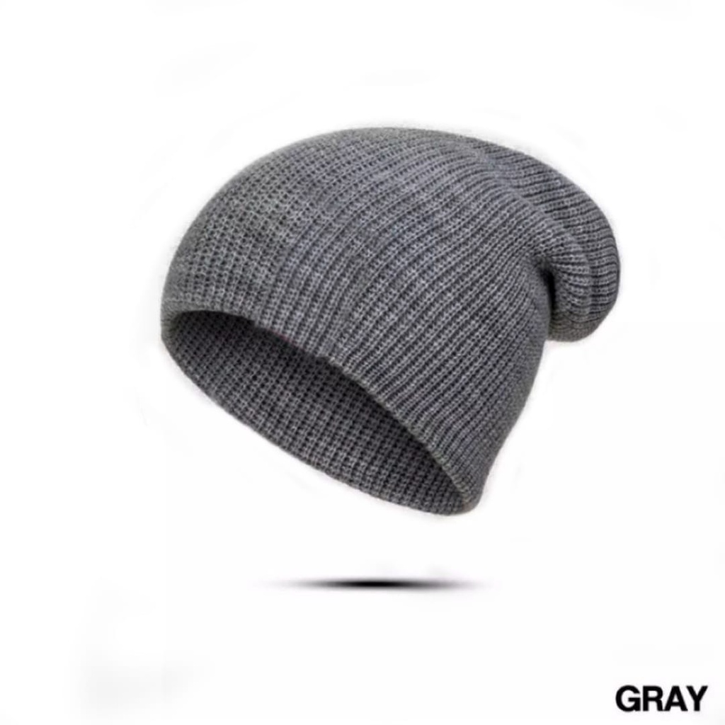 Jual kupluk beanies pria dan wanita rajut polos / kupluk distro ...