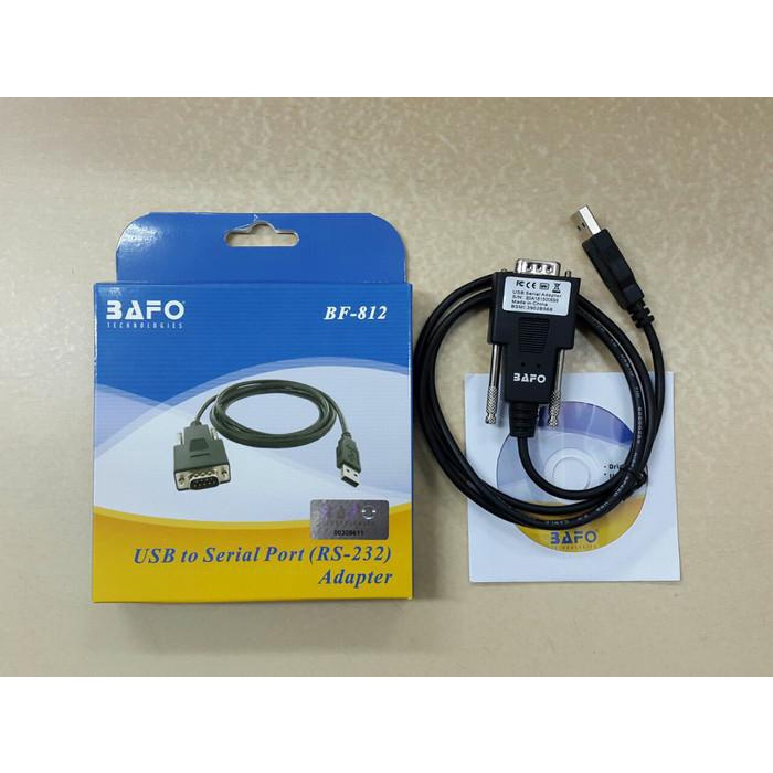 Jual USB to Serial RS232 DB9 BAFO BF-812 | Shopee Indonesia