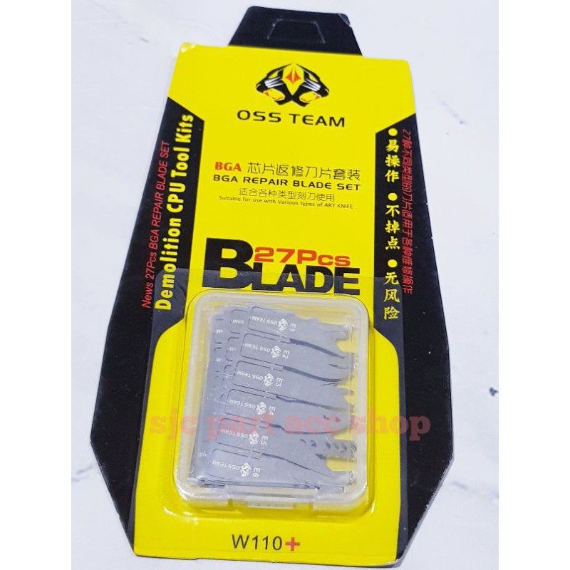 Jual MATA PISAU IC CPU TIPIS LENTUR 27PCS | Shopee Indonesia