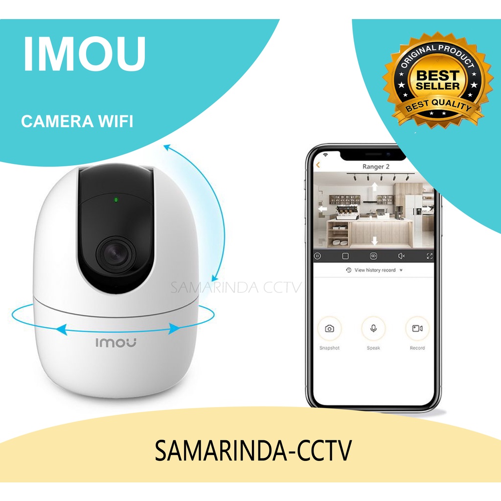 Jual IMOU RANGER A1 IP Camera CCTV Wi-Fi Indoor H.265 3MP | Shopee ...
