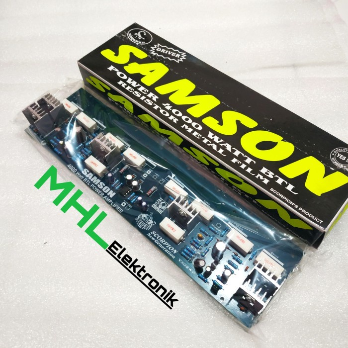 Jual Kit Driver Power 4000W BTL SAMSON Scorpion Kit | Shopee Indonesia