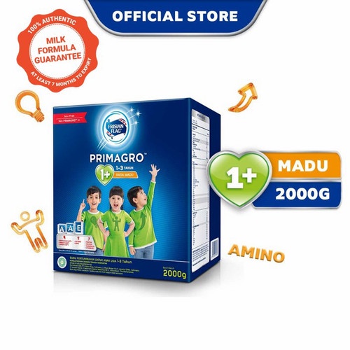 Jual Frisian Flag Primago 1+ Madu 2000gr ( 1-3 tahun ) | Shopee Indonesia