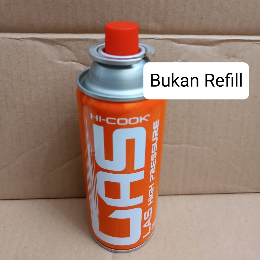 Jual Hi Cook Gas Las Kaleng High Presure 220 gr Hicook | Shopee Indonesia