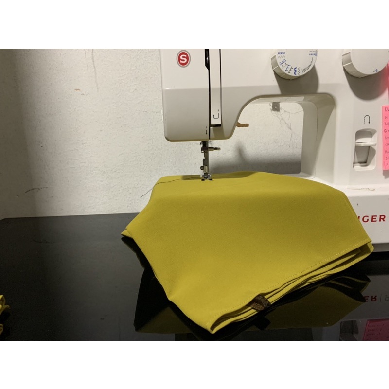 Jual pashmina warna kuning lemon/warna olive/warna kuning/warna soft ...