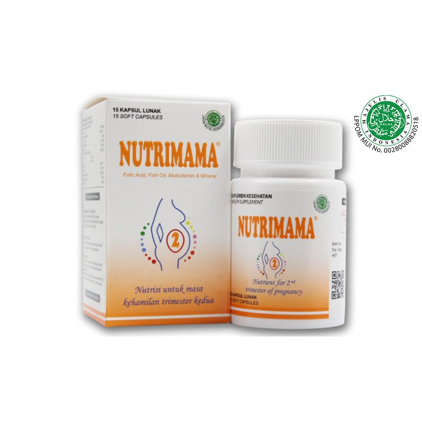 Jual Nutrimama 15 kapsul | Shopee Indonesia
