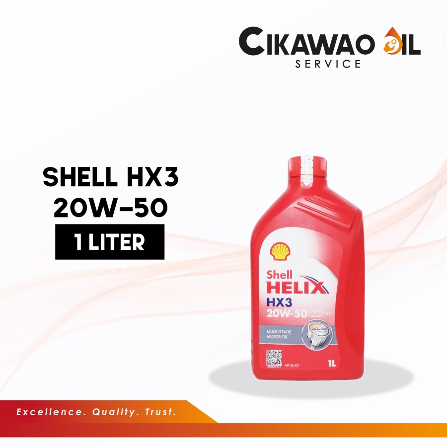 Jual Shell Helix HX3 20W-50 1L (For Diesel and Gasoline Engines ...