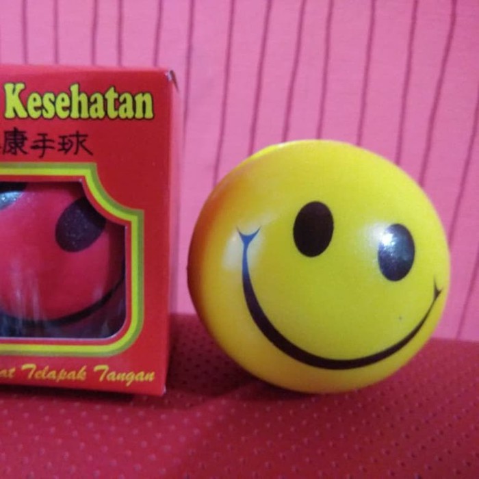 Jual Bola Smile/ Bola Latihan Terapi Stroke Latihan tangan | Shopee ...