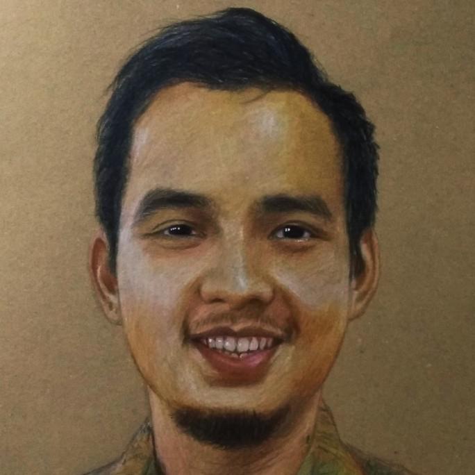 Jual Sketsa/Drawing/Lukis Wajah Pensil Warna (size.A5) termurah ...