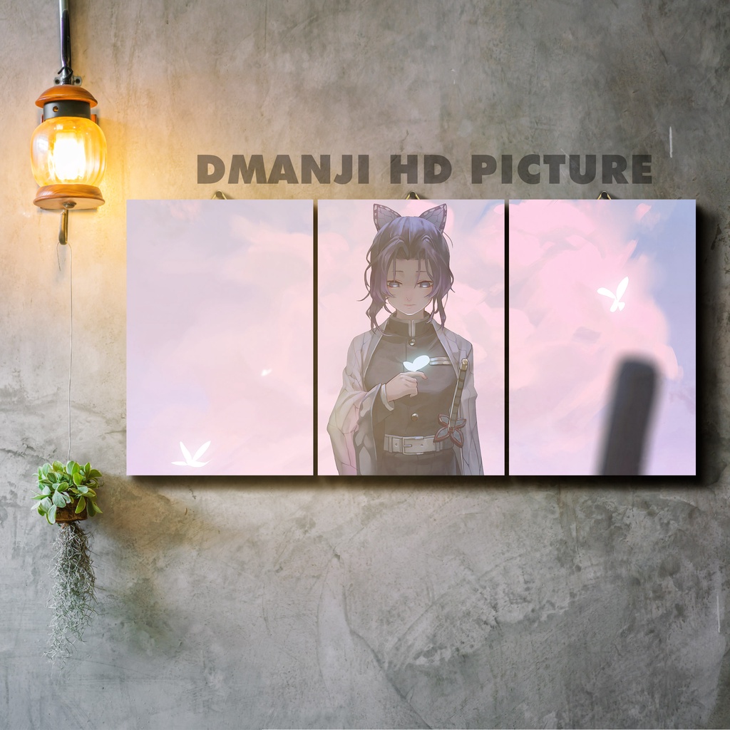 Jual POSTER KAYU MULTIPANEL KIMETSU NO YAIBA / HIASAN DINDING KNY ...