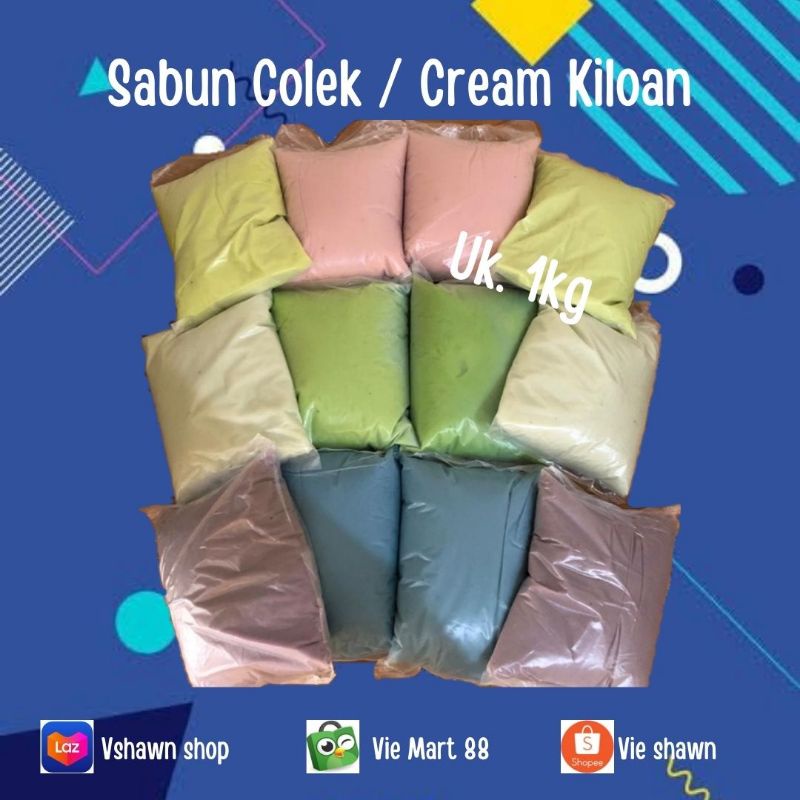 Jual Sabun Colek /Sabun Cream Kiloan 1kg | Shopee Indonesia
