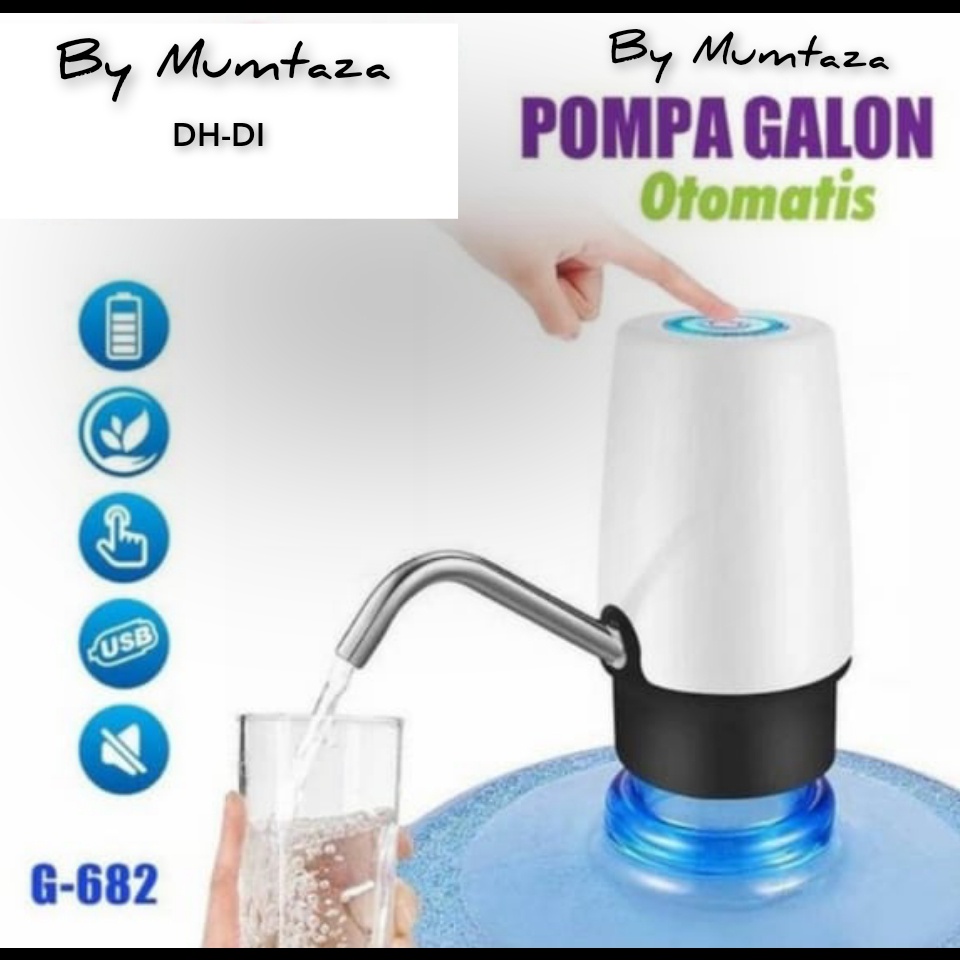 Jual Pompa Galon USB Recharge, Dispenser Air Minum Galon, Automatic Portabel Pump | Shopee Indonesia