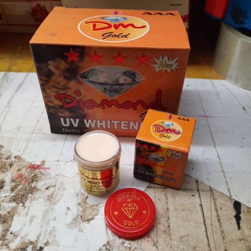 Jual CREAM DIAMOND GOLD ORIGINAL(LUSIN) | Shopee Indonesia