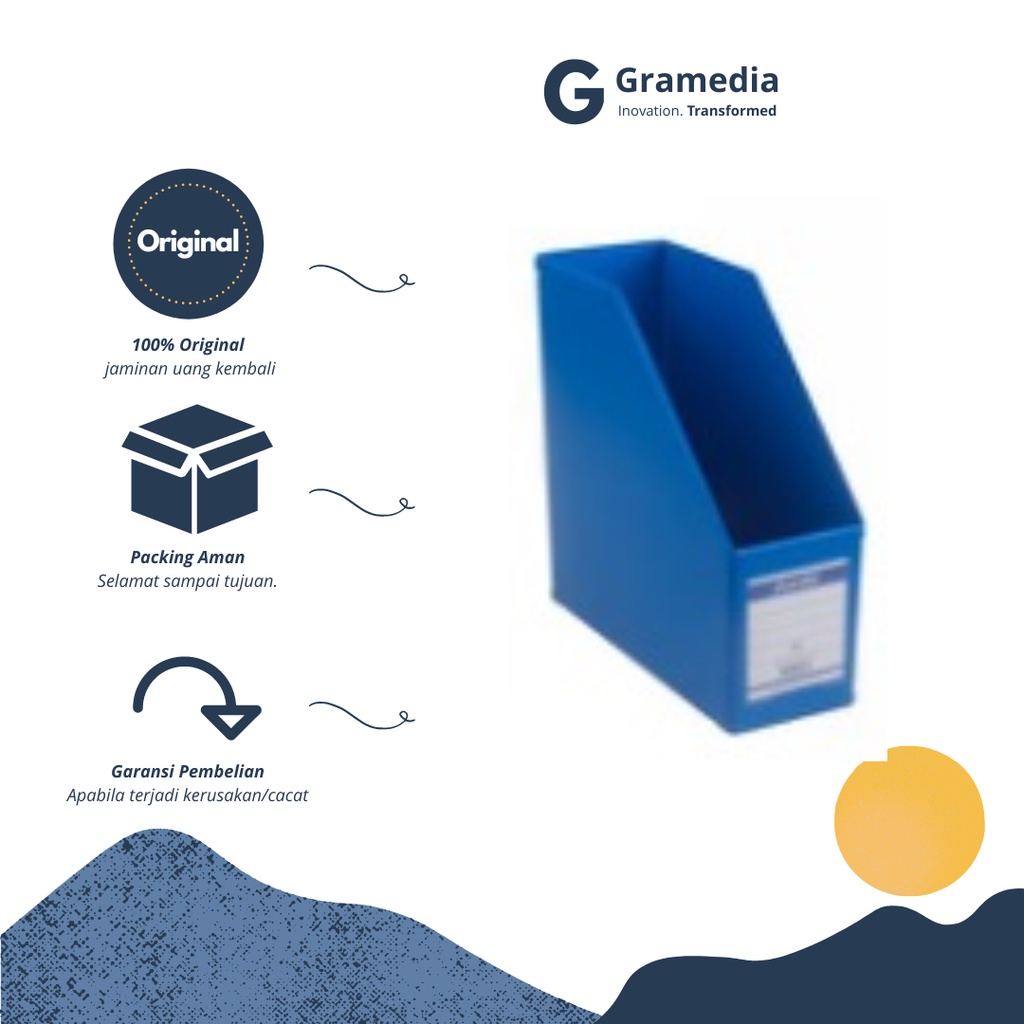Jual Gramedia Cikupa - Bantex Box File 4011 62 Blueberry | Shopee Indonesia