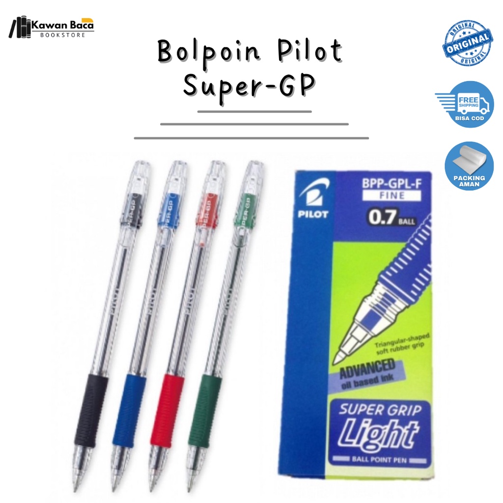 Jual Pulpen Pilot / Bolpoin Pilot / Pen Pilot / Pilot Super GP | Shopee ...