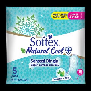 Jual [GIFT] Pantyliner Softex Natural Cool Longer & Wider 5s | Shopee ...