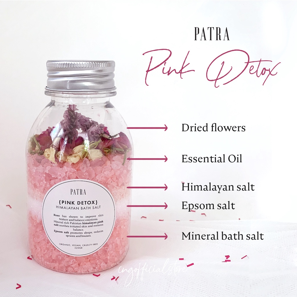 Jual Bath Salt | Foot Salt | PATRA Garam Mandi Spa | 250 GR | Garam ...