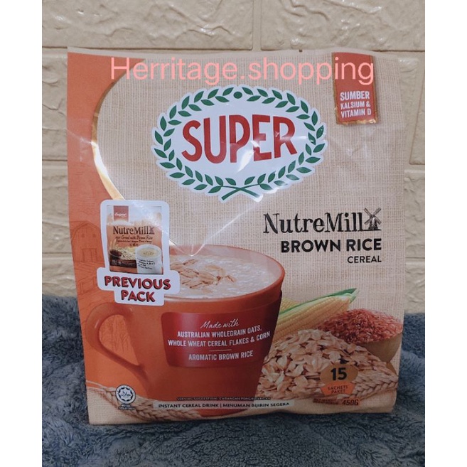 Jual super nutremill brown rice | Shopee Indonesia