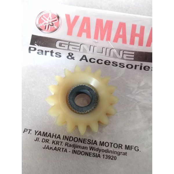 Jual GEAR PUMP OIL GIR POMPA OLI YAMAHA R25 MT25 ORIGINAL YAMAHA 1WD-E3341-00 | Shopee Indonesia