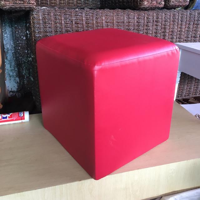 Jual Sofa Puff Kursi Puff ( Sofa Tamu Minimalis Kotak Polos ) | Shopee ...