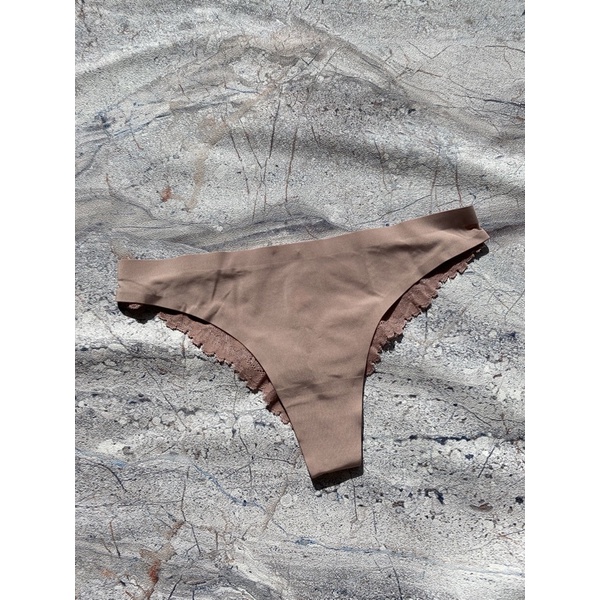 Jual SEAMFREE Victoriaa Secret brazillian lace back cheeky panties ...