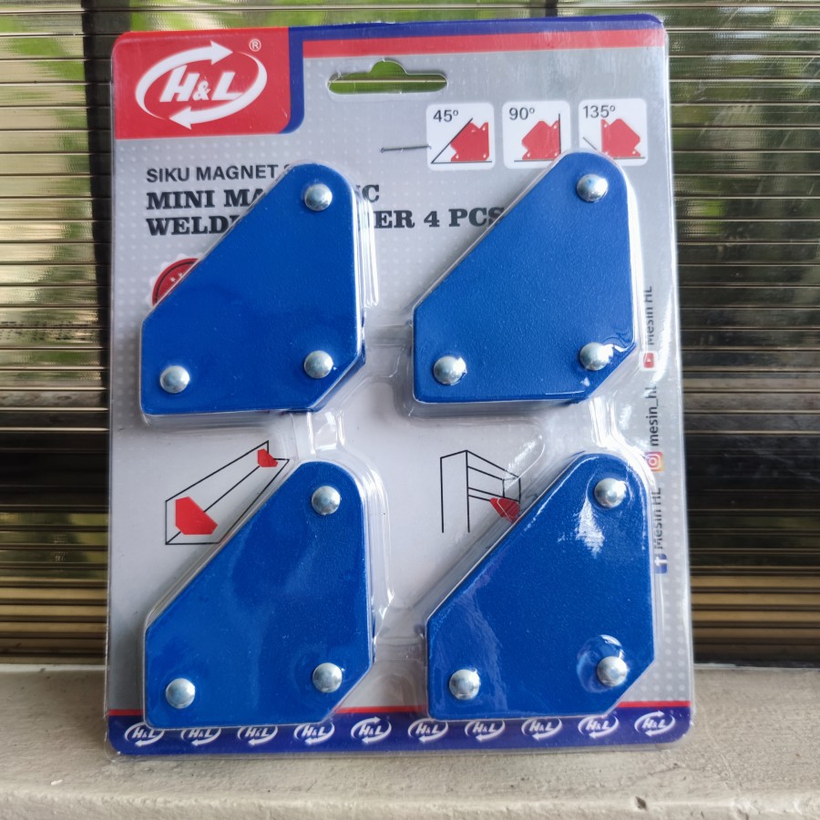 Jual Alat Las Siku Magnet Set Mini Magnetic Holder Set 4 Pcs | Shopee ...