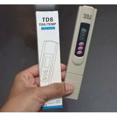 Jual TDS Meter - Alat ukur TDS (kandungan solid dalm satuan ppm ...