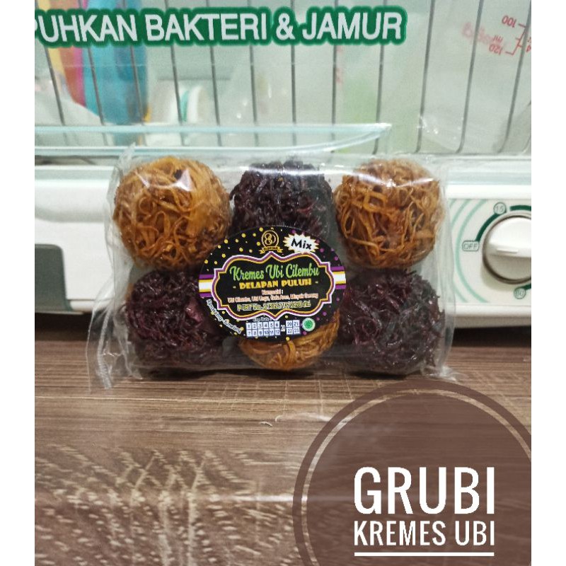 Jual GRUBI KREMES UBI ISI 6 SNACK MAKANAN RINGAN TRADISIONAL CAMILAN ...