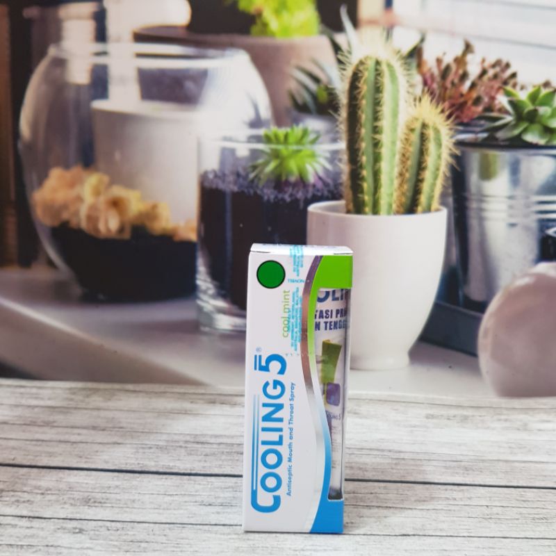 Jual COOLING 5 Antiseptic Mouth And Throat Spray - Antiseptic utk Mulut ...