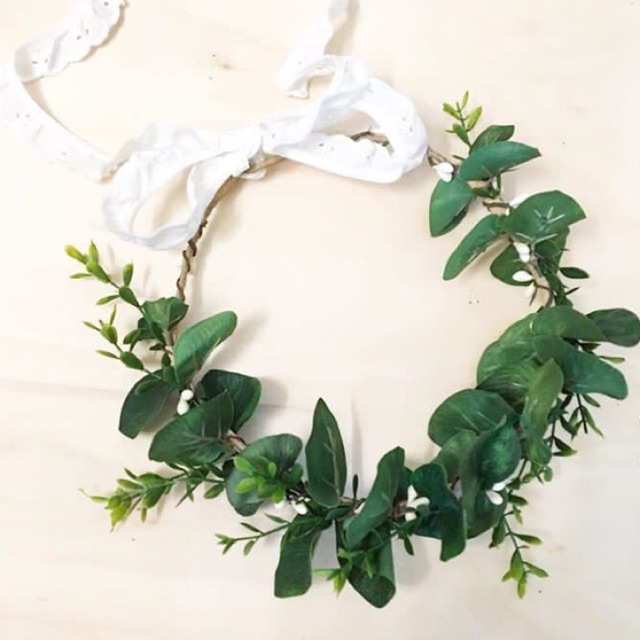 Jual Leaf crown / flower crown / mahkota bunga / mahkota daun | Shopee ...