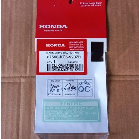 Jual Sticker Stiker Penting tangki GL Pro Max Neotech Mega Pro Tiger ...