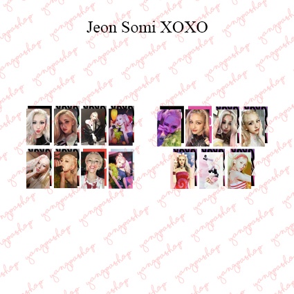 Jual [READY / SET] SOMI XOXO JESO PHOTOCARD FAN MADE UNOFFICIAL JEON ...