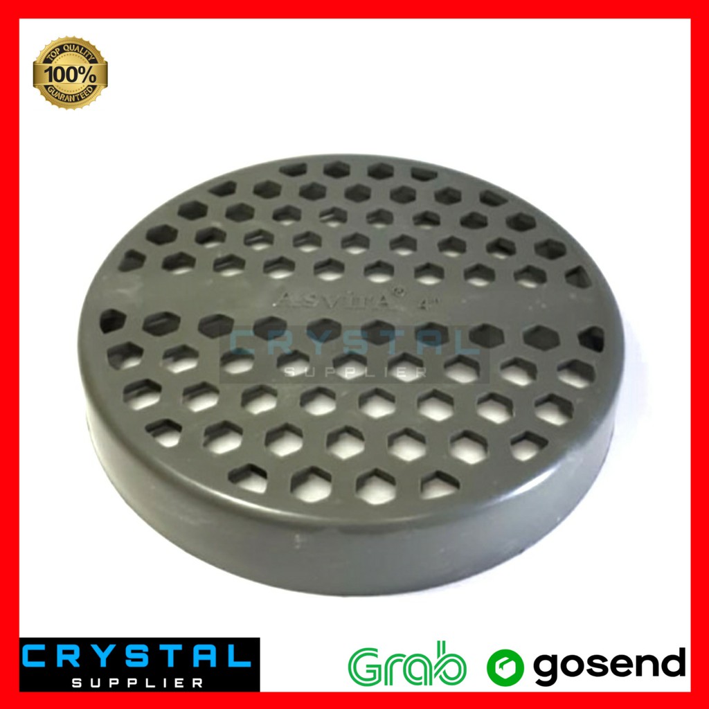 Jual Dop Saringan ASVIRA 4" inch D PVC / Dop Lubang Bolong Tutup Pipa ...