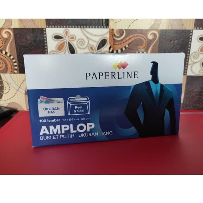 Jual Amplop Putih Lem Seal Paperline Banknote Ukuran Uang | Shopee ...