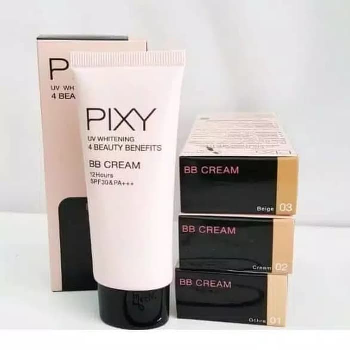 Jual PIXY UV WHITENING 4 BEAUTY BENEFITS BB CREAM 30ML | Shopee Indonesia