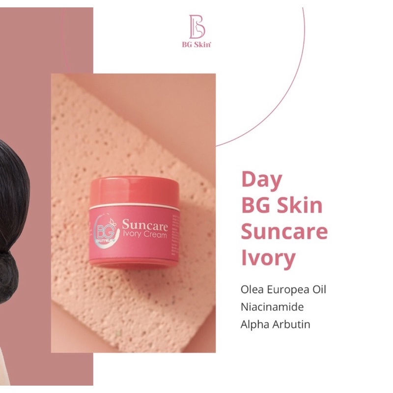Jual (READY) SUNCARE IVORY BG SKIN BG BEAUTY GLOW BGGLOW BGBEAUTYGLOW ...
