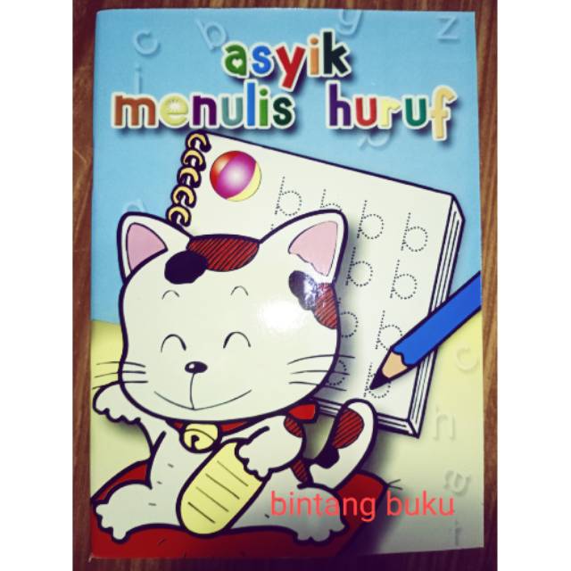 Jual Buku Tulis Untuk Anak TK/PAUD Dasar pemula Menulis Huruf - Angka ...