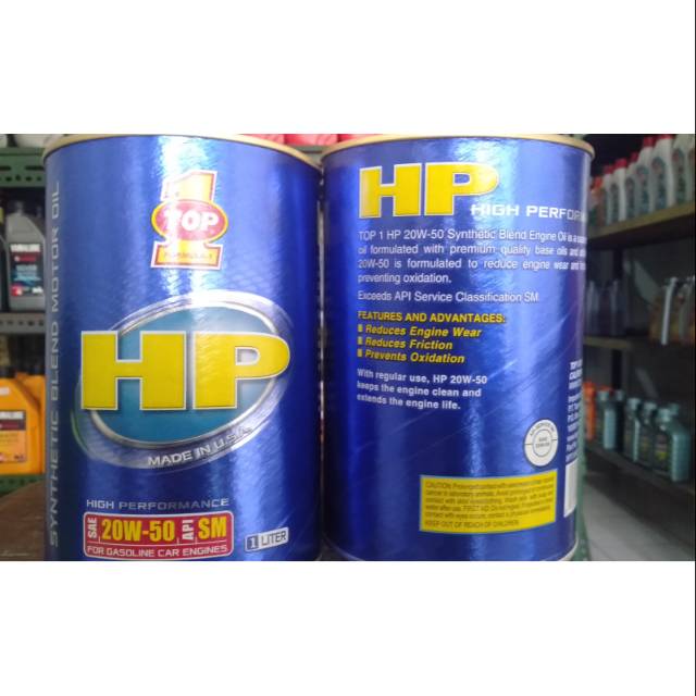 Jual Oli Top 1 HP 20w-50 1 Liter | Shopee Indonesia