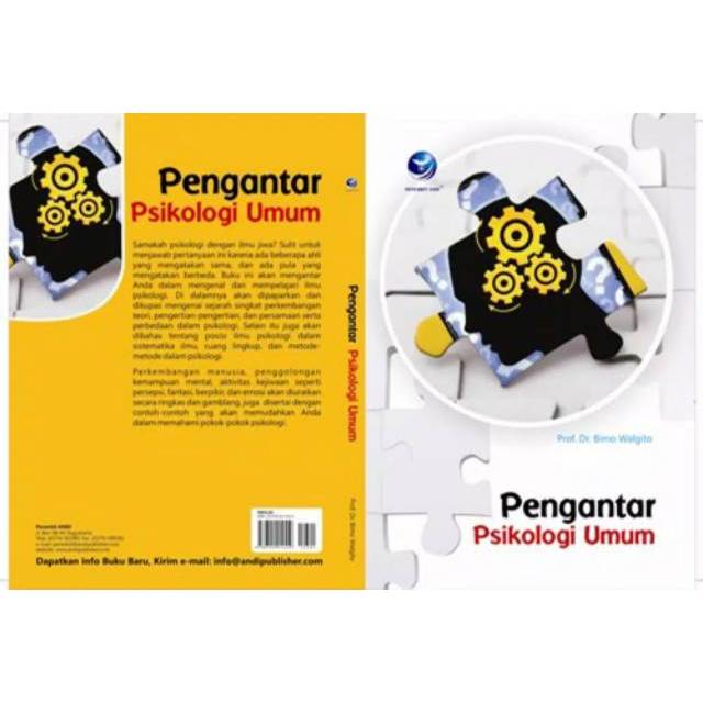 Jual Pengantar Psikologi Umum - Prof. Dr. Bimo Walgito | Shopee Indonesia