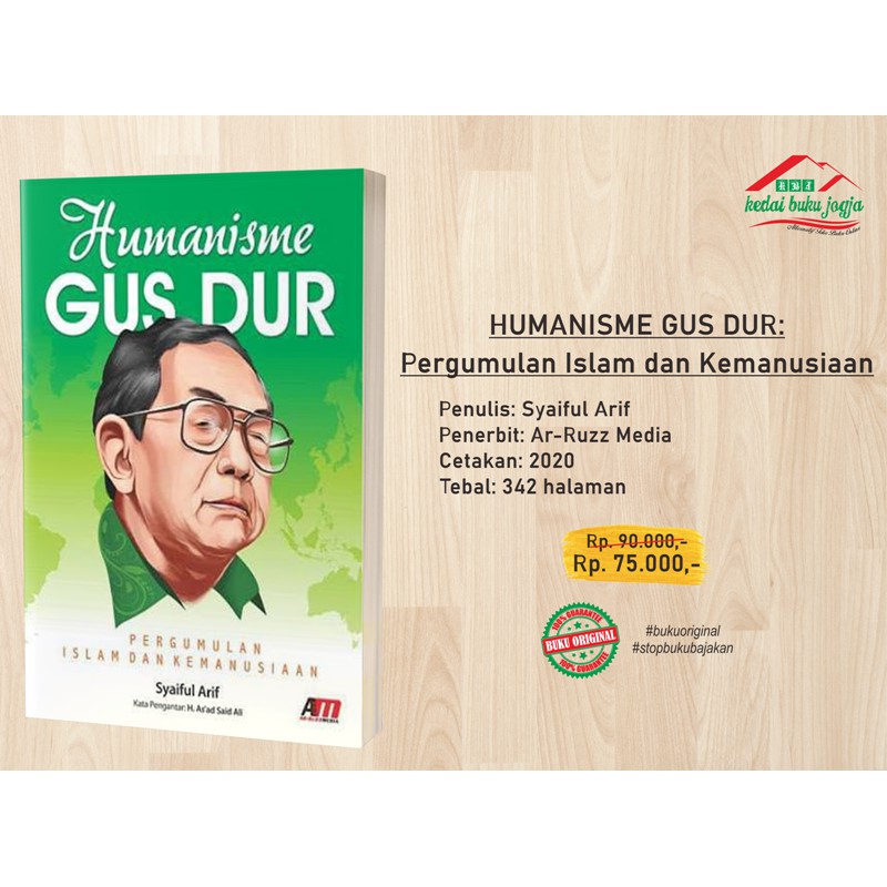 Jual Buku Humanisme Gus Dur Shopee Indonesia