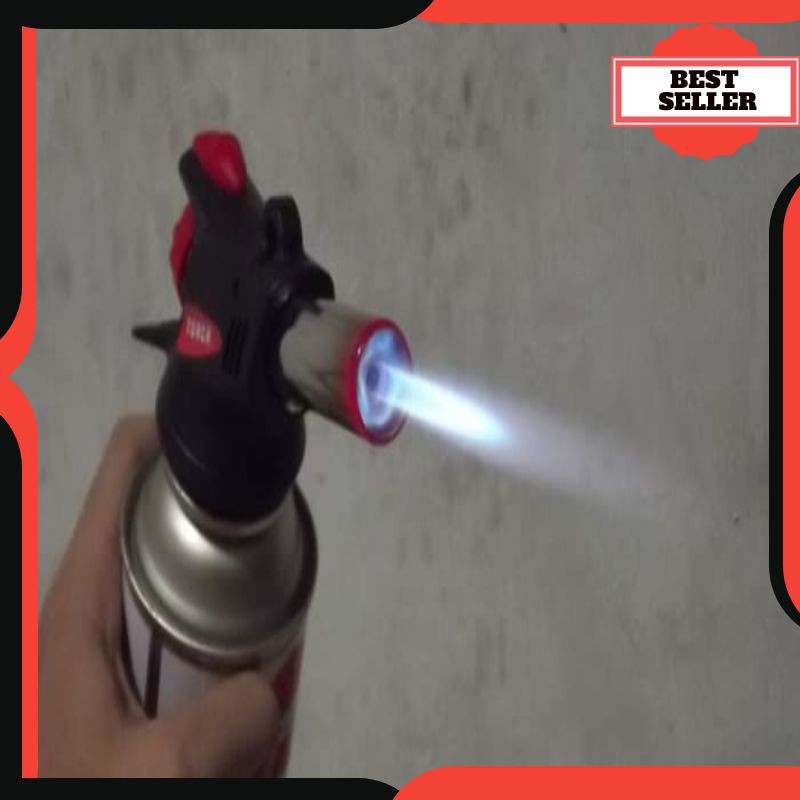 Jual D014 Alat Las Gas Mini Flame Gun Portable Bakar Sushi Kepala Handy ...