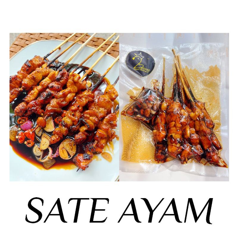 Jual Sate ayam bumbu kecap frozen | Shopee Indonesia
