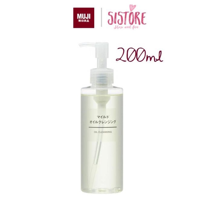 Jual [ORI JAPAN] MUJI Mild/Sensitive Skin Cleansing Oil 200ml | Shopee ...