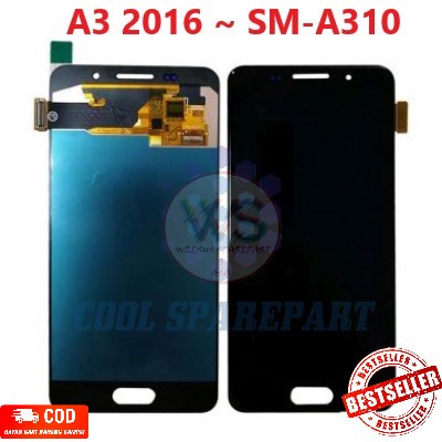 Jual LCD SAMSUNG GALAXY A3 2016 - A310 - A310M - A310F FULLSET ...