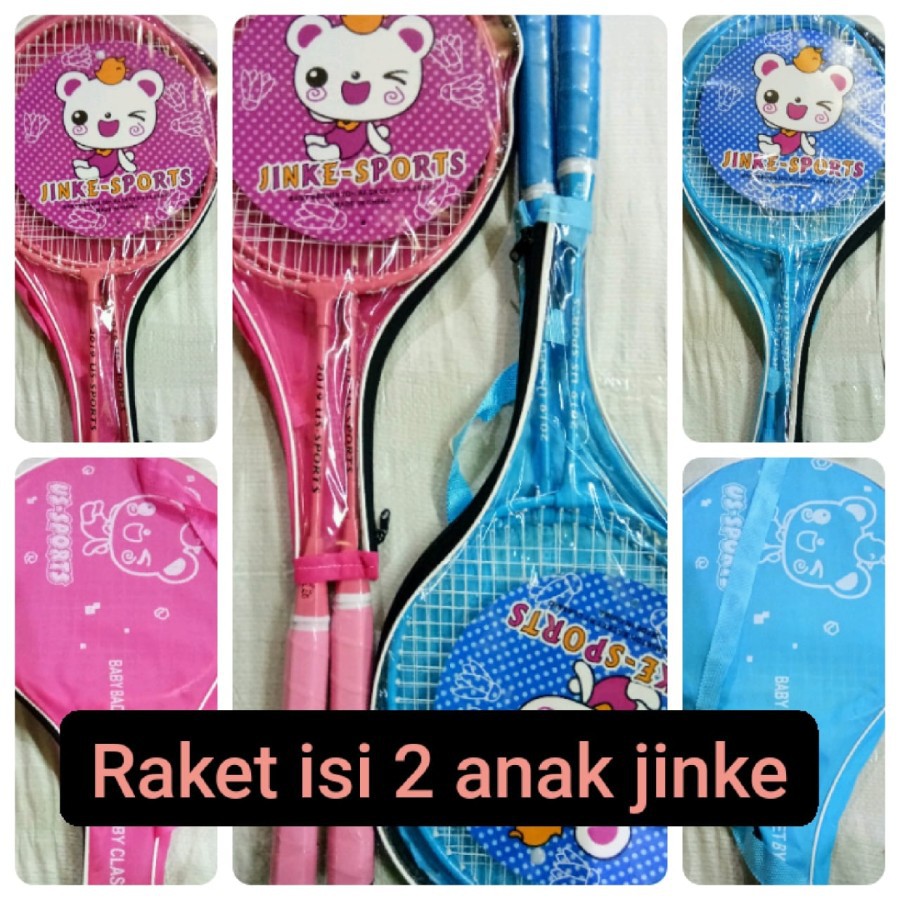 Jual RAKET BADMINTON ANAK ISI 2 SIZE PENDEK KARAKTER JINKE | Shopee ...