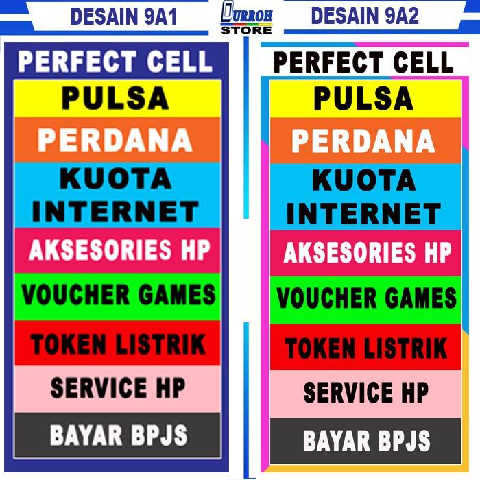 Jual Spanduk / Banner Konter Cell / Jualan Pulsa | Shopee Indonesia