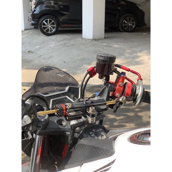 Jual Braket stering dumper /stabilizer stang old/new-cb150r | Shopee ...