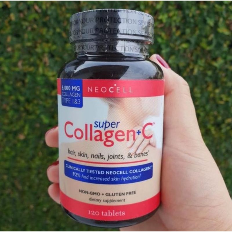Jual NEOCELL SUPER COLLAGEN C POWDER TYPE 1 & 3 120 TABLET ORIGINAL ...