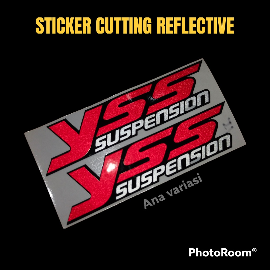 Jual STICKER CUTTING YSS SUSPENSON STICKER CUTTING YSS REFLECTIVE HARGA ...